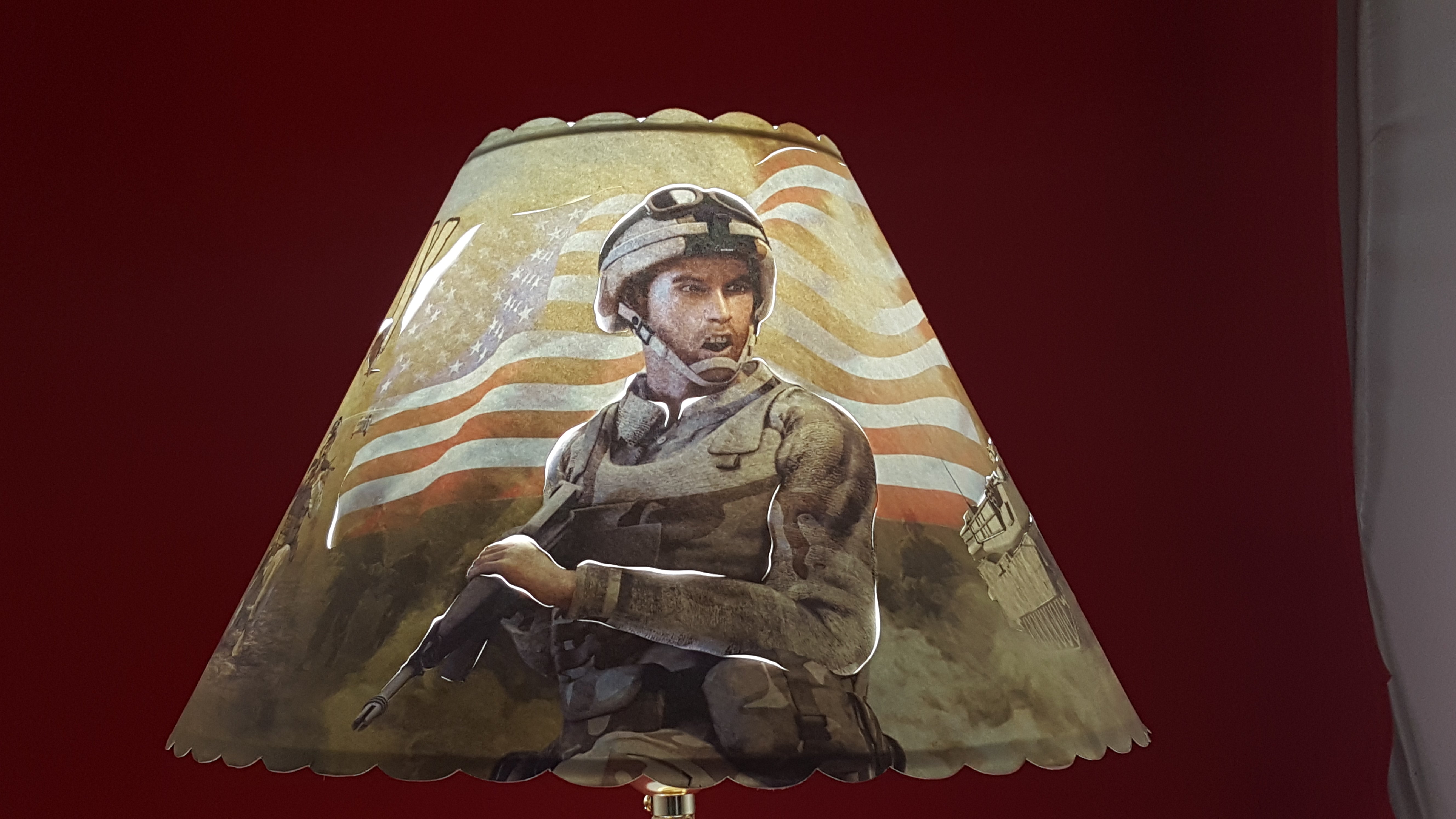 Army Lamp Shade – Lamp Hats