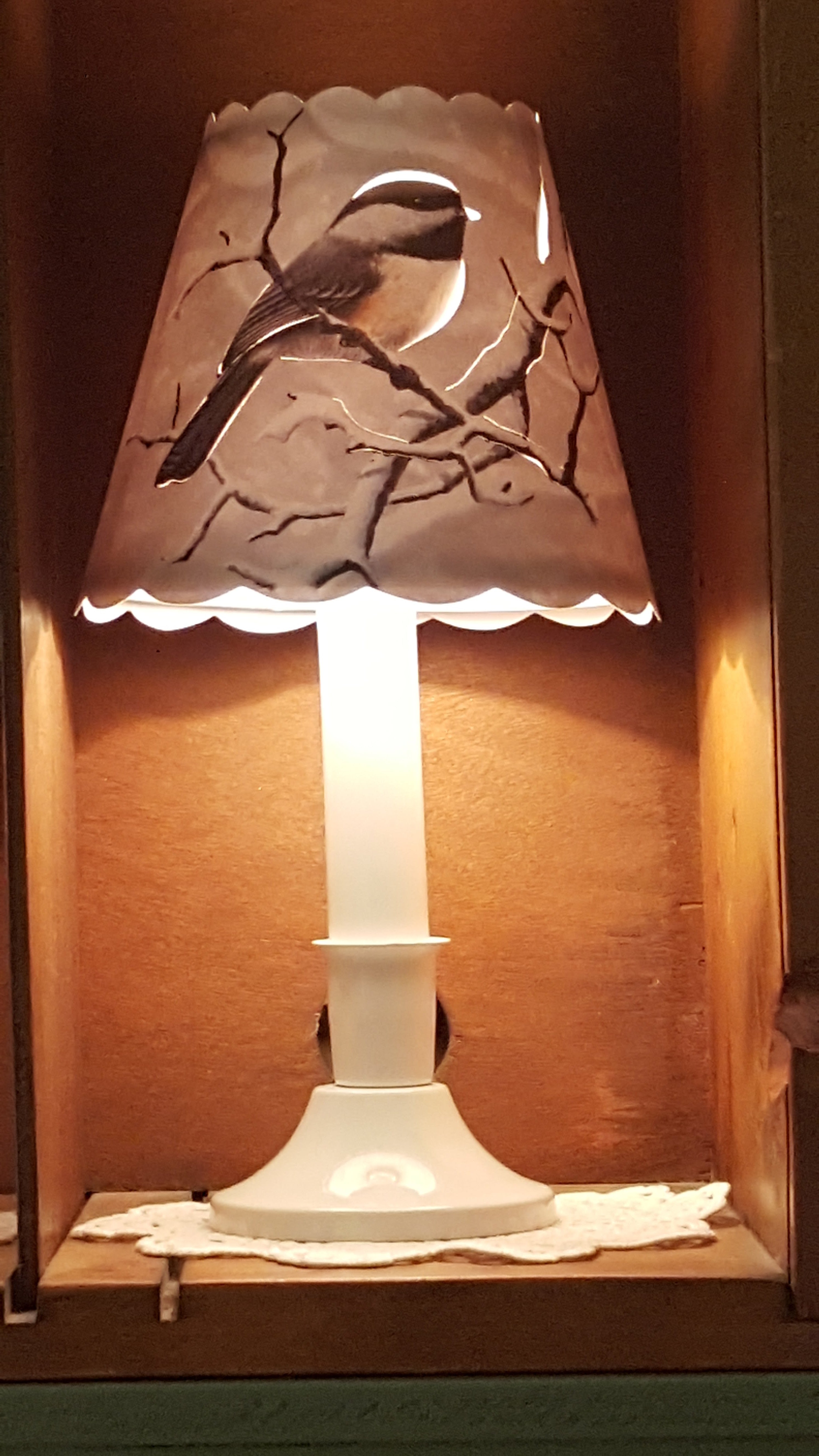 3x5 Chickadee Shade – Lamp Hats