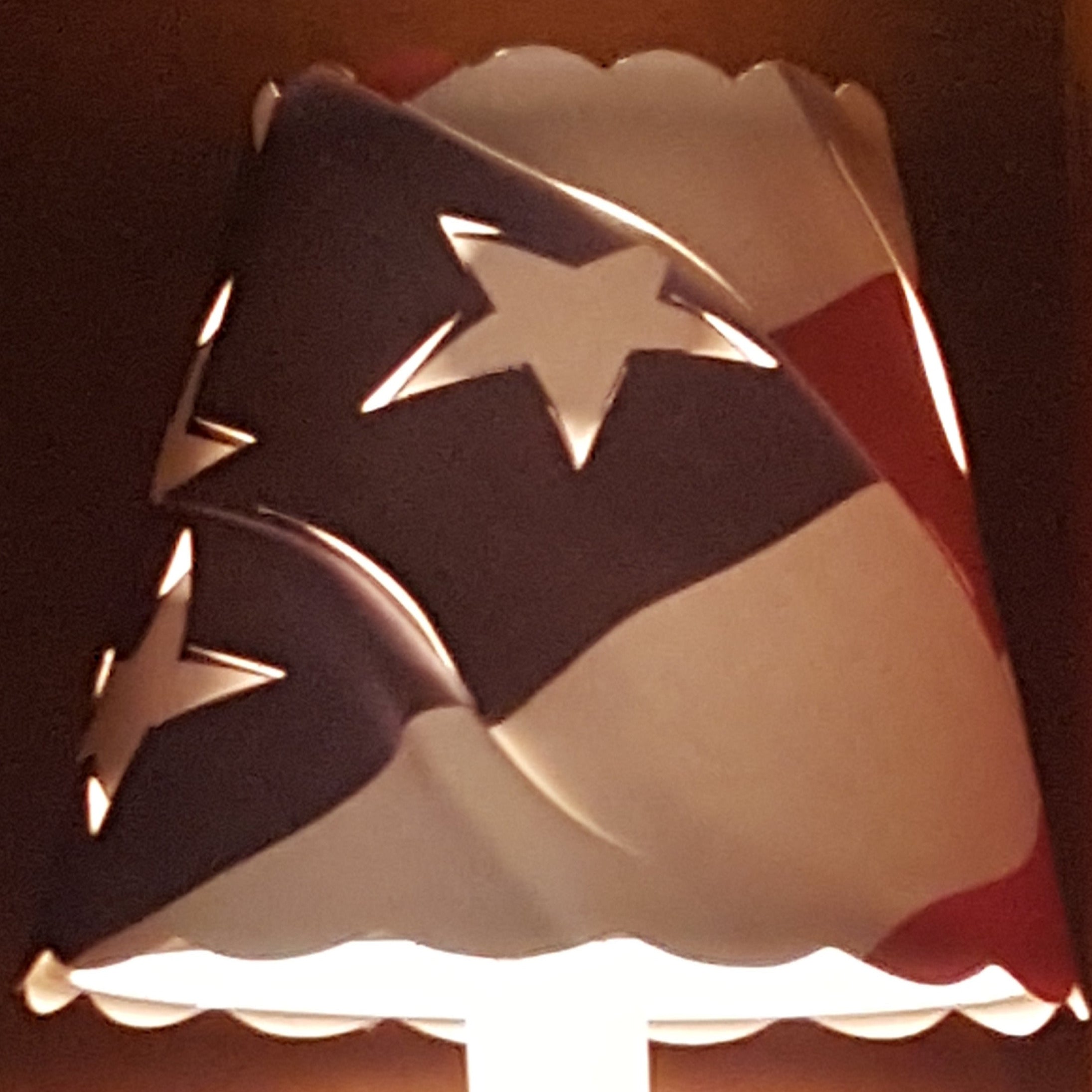 3x5 American Flag , July , 4th of July Shade – Lamp Hats