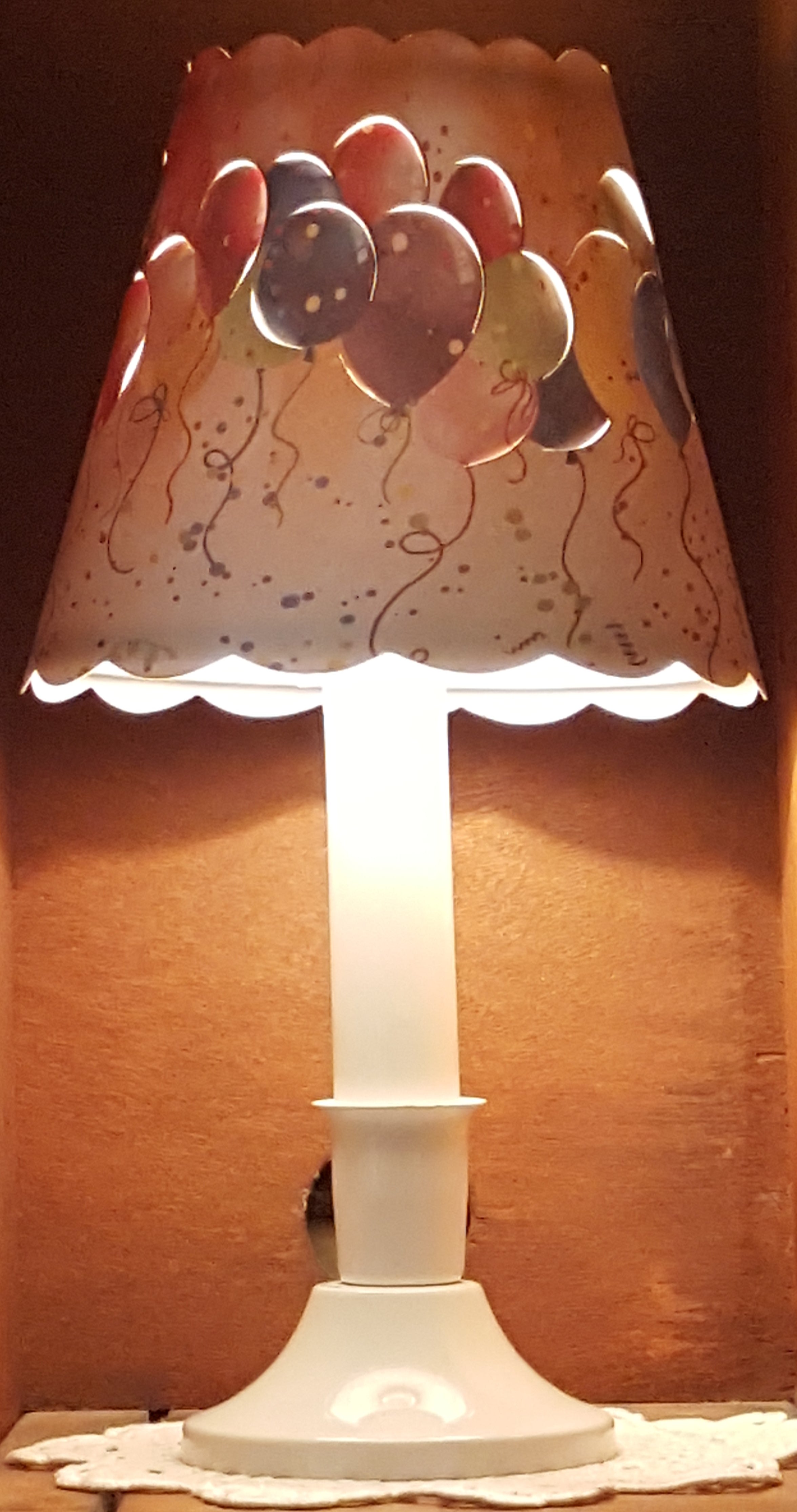 3x5 Balloon / Anniversary ,Party Shade – Lamp Hats